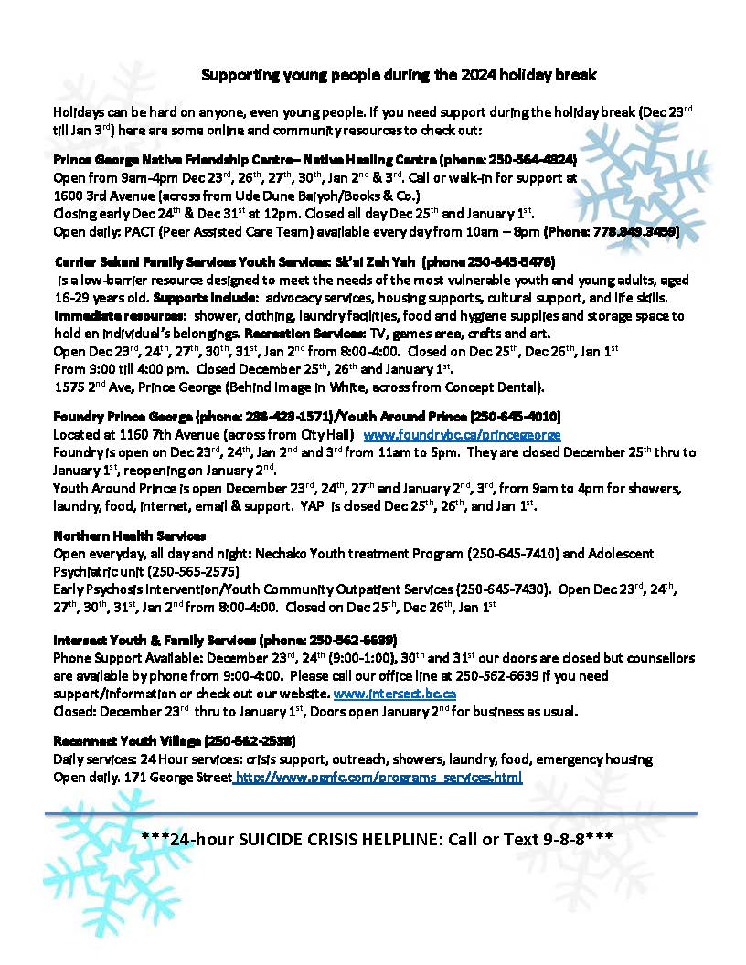 Community Resources | Intersect Youth & Family Services